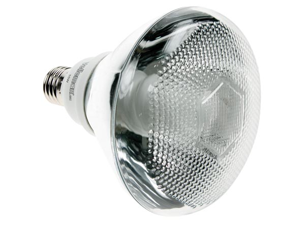 Bombilla de bajo consumo PAR38 23W - 240V - E27 - 2700K - DJMania