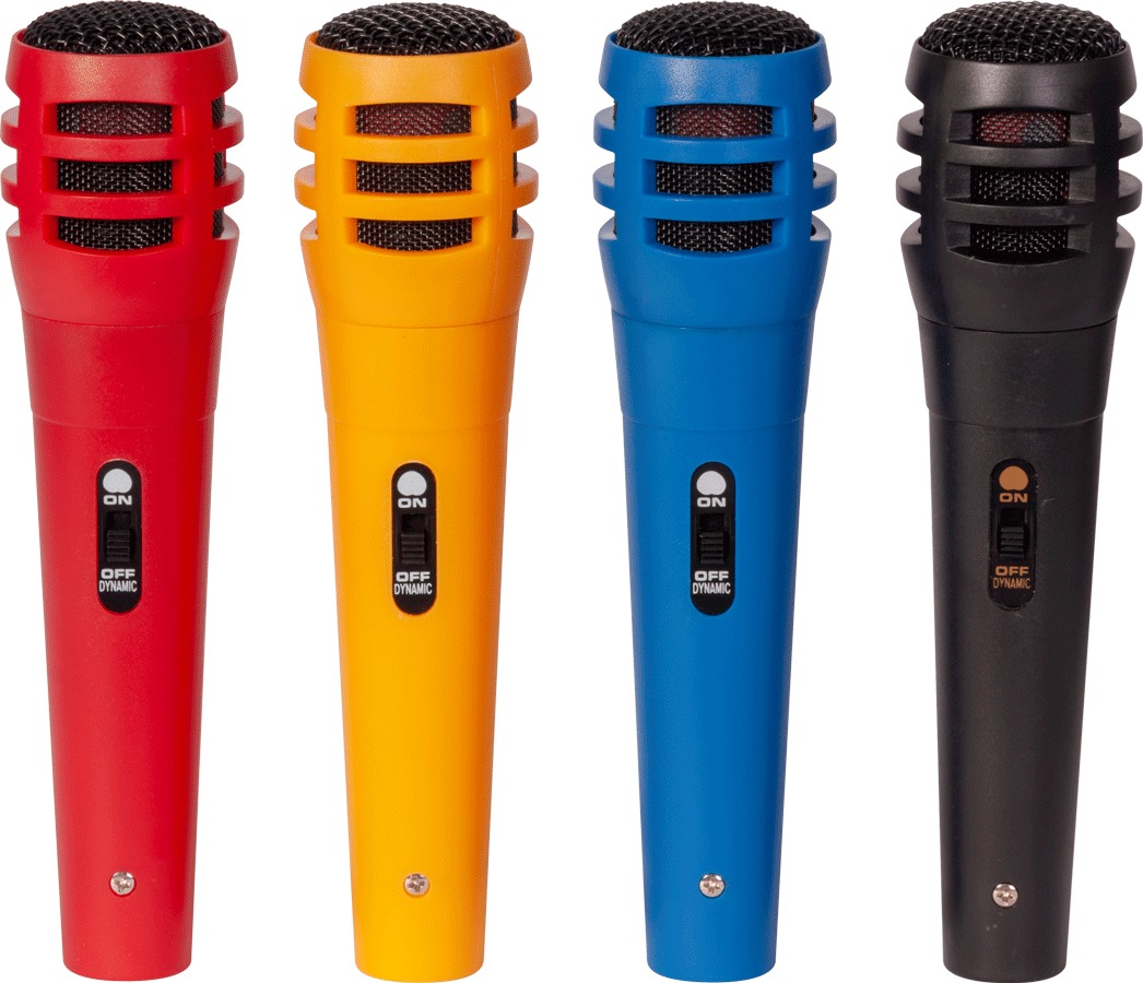 LTC Audio DM500 - Set de 4 micrófonos de colores - DJMania