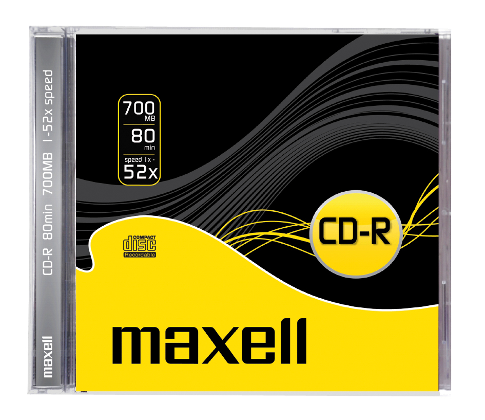 MAXELL CD-R 700MB / Caja 10 CDs - DJMania