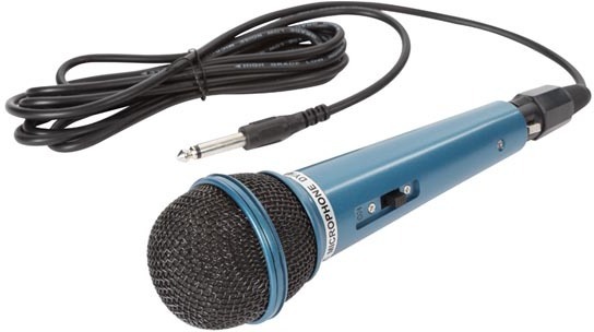 Micrófono dinamico - color Azul - DJMania
