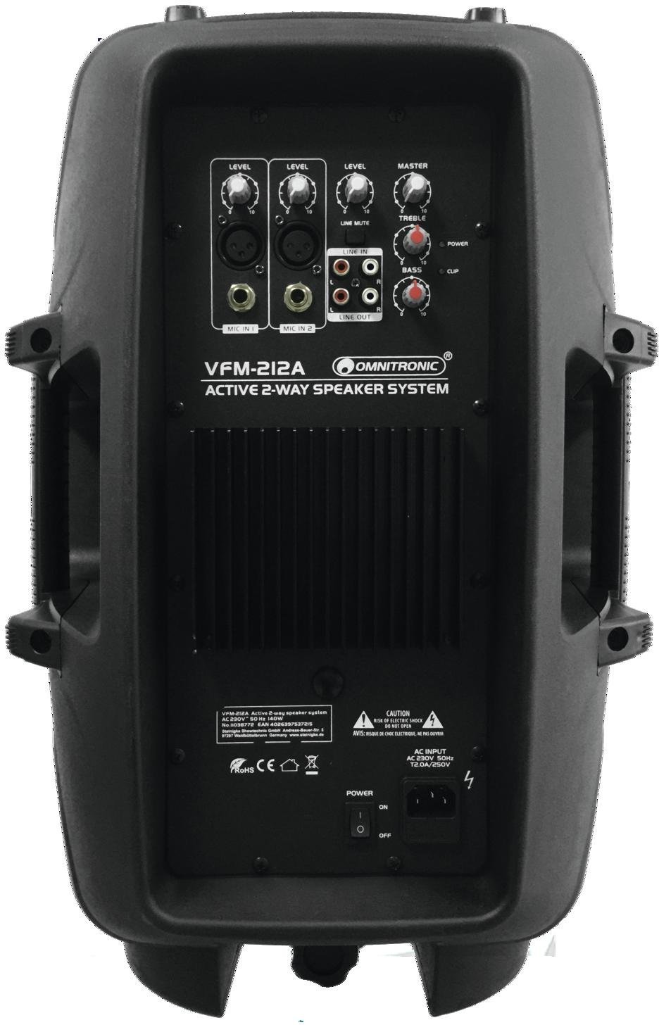 OMNITRONIC VFM-212A 2-Way Speaker, active - DJMania