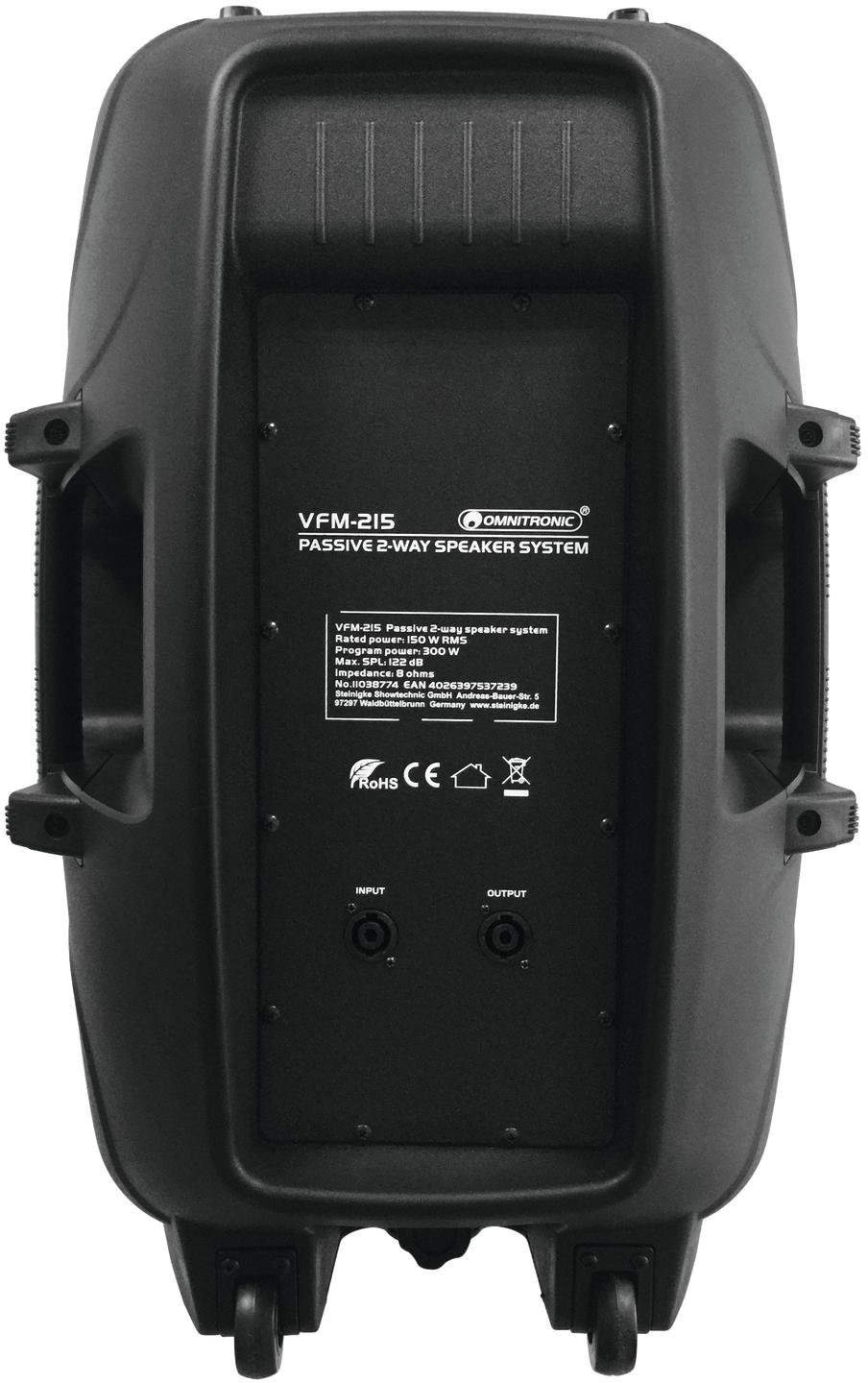 OMNITRONIC VFM-215 2-Way Speaker - DJMania