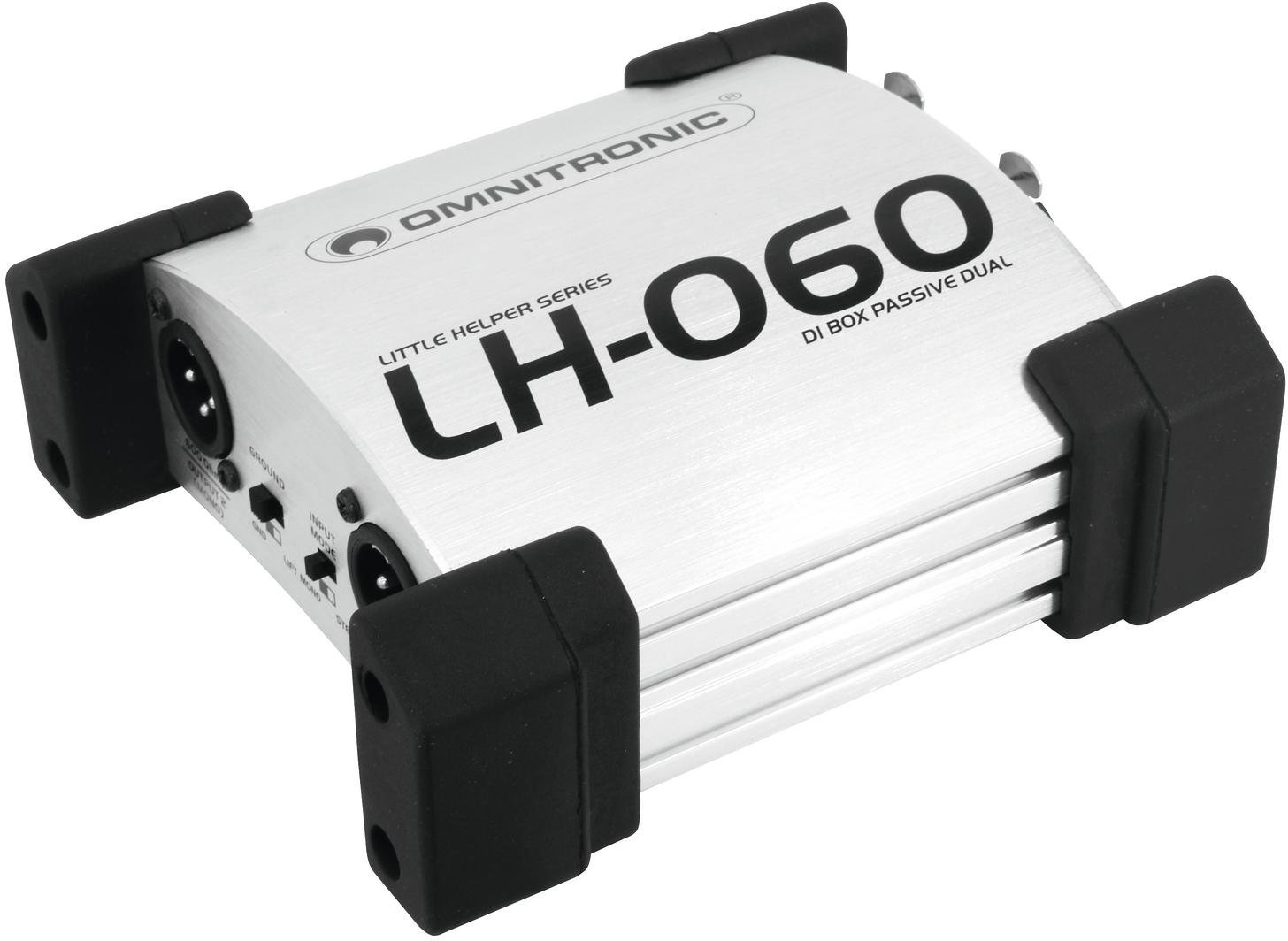 Omnitronic LH-060 Pro Passive Dual DI Box - DJMania
