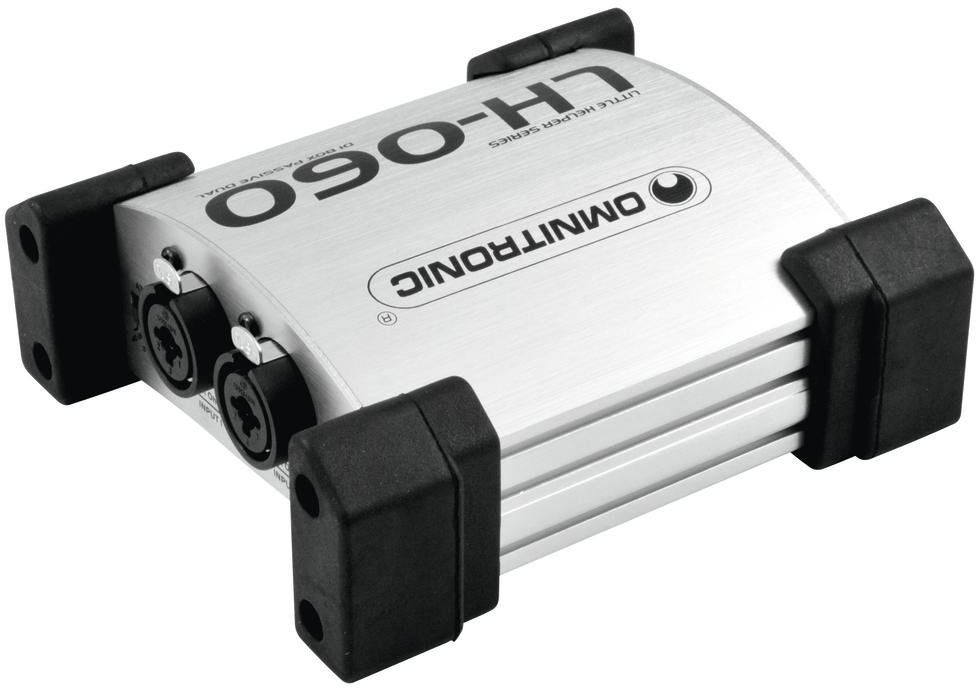 Omnitronic LH-060 Pro Passive Dual DI Box - DJMania