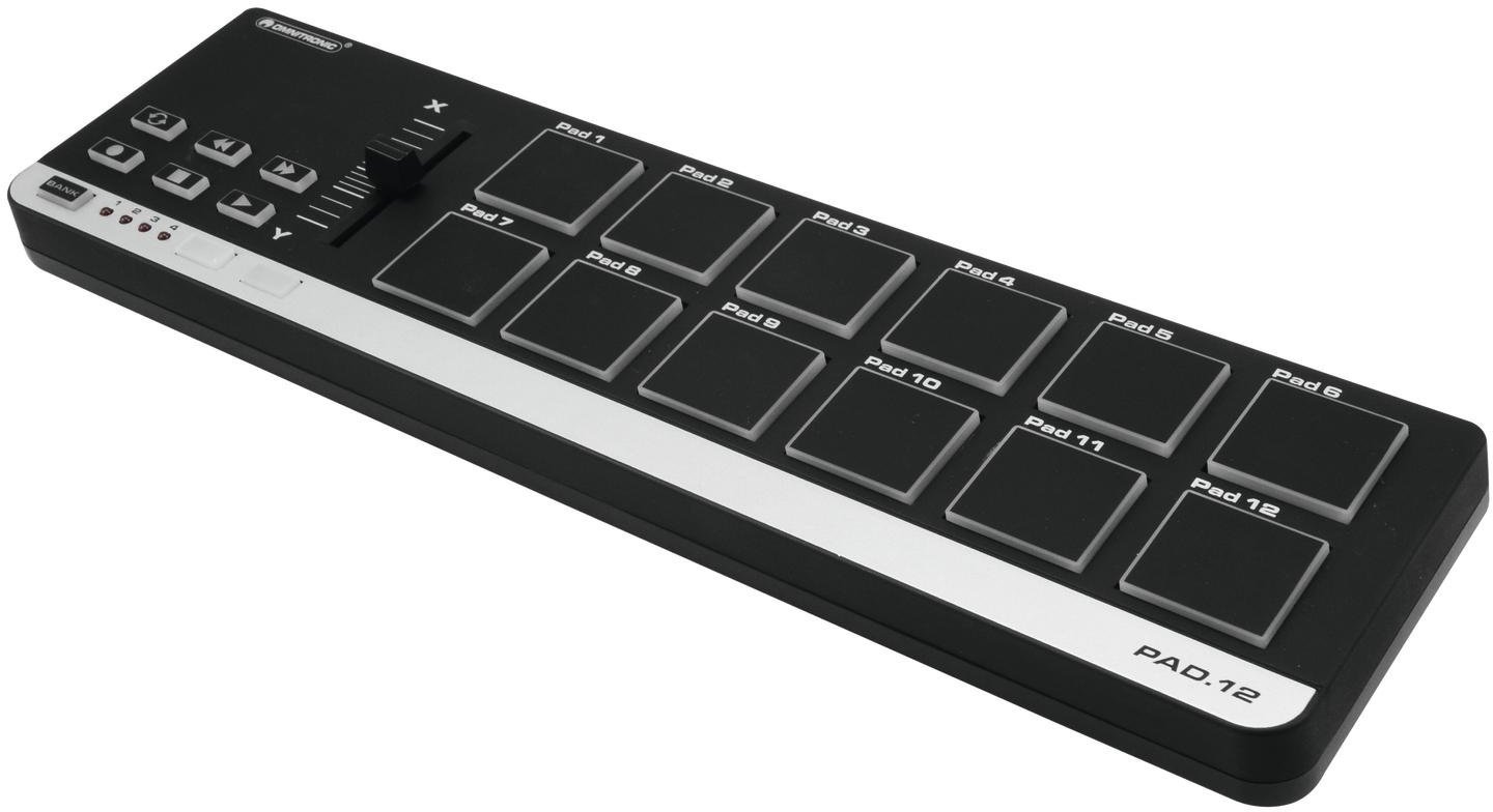 Omnitronic PAD-12 MIDI Controller - DJMania