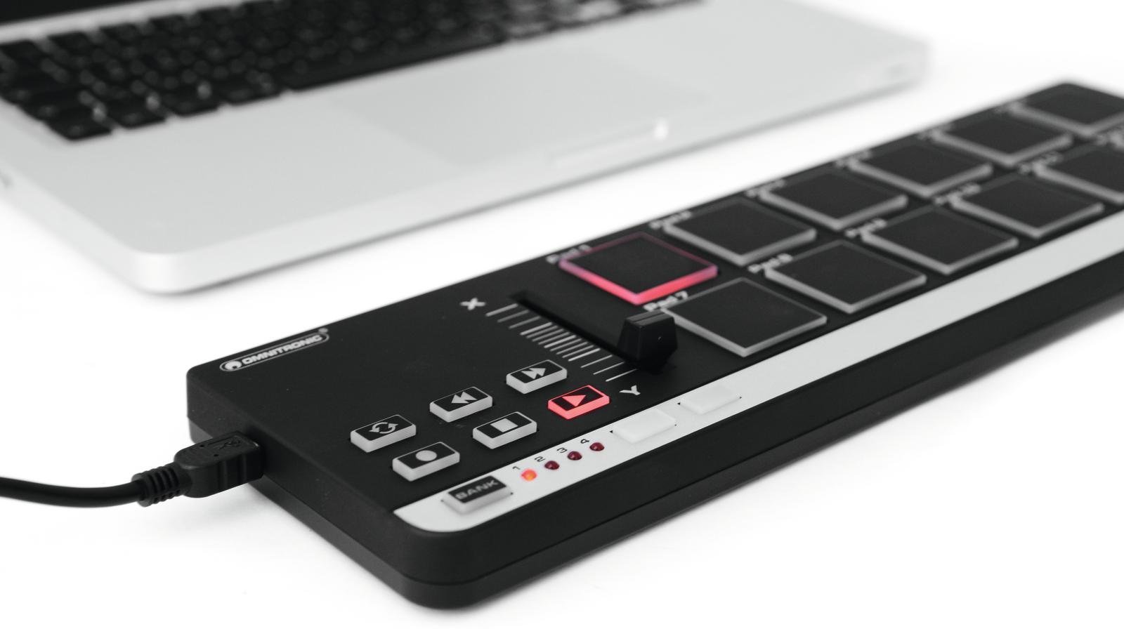 Omnitronic PAD-12 MIDI Controller - DJMania