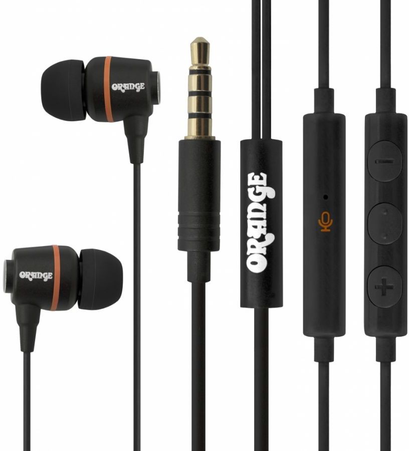 Orange EarBuds - DJMania