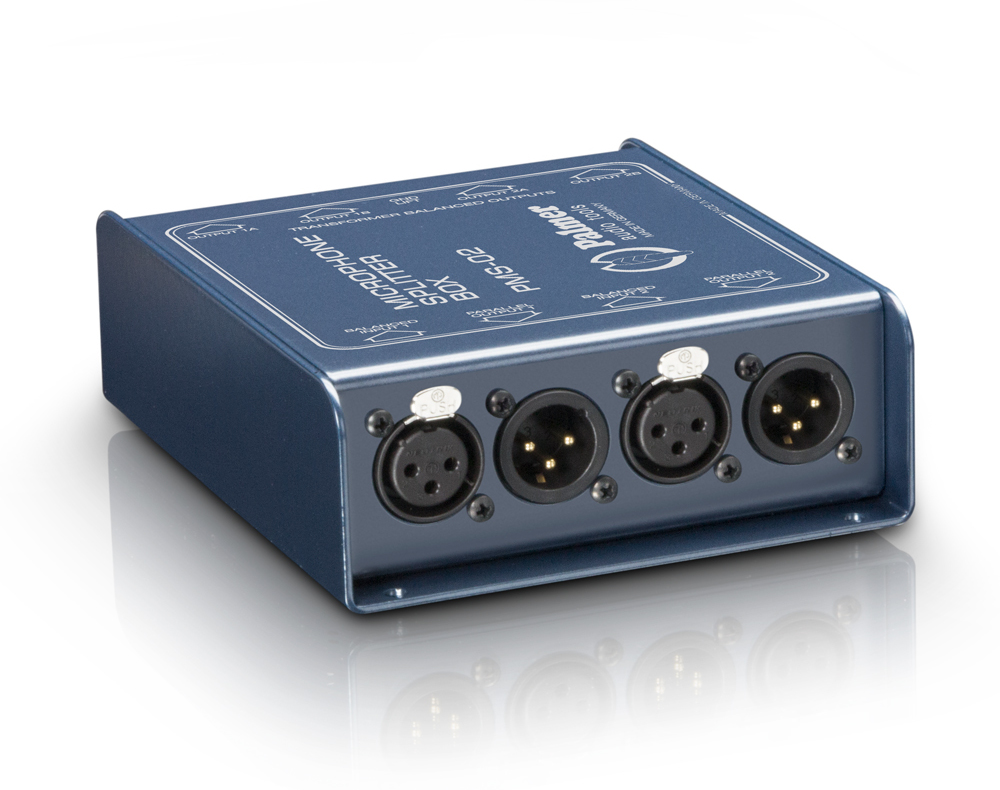 Palmer Pro PMS 02 - Splitter de Micro de 2 Canales - DJMania