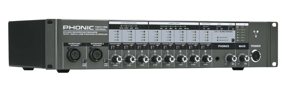 Phonic FireFly 808 Universal - DJMania