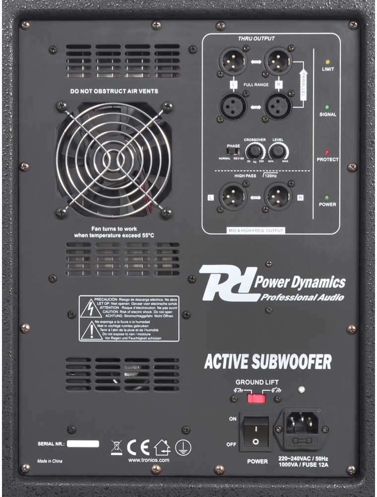 Power Dynamics PD-318SA - DJMania
