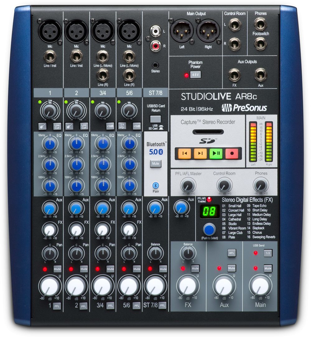 PreSonus StudioLive AR 8C - DJMania