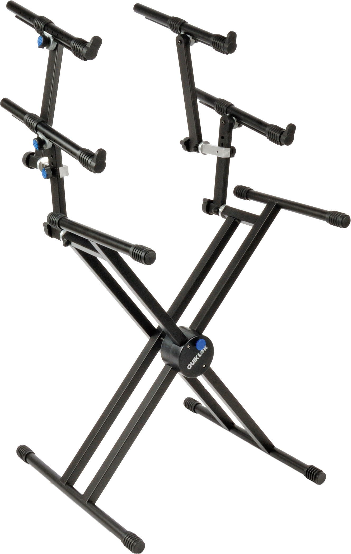 Double Keyboard Stand Quik Lok QL-723 Heavy Duty Keyboard Stand ...