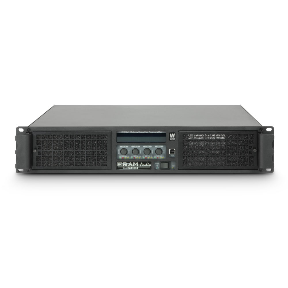 Ram Audio W 9044 DSP Amplificador de PA 4 x 2200 W 4 Ohmios con Módulo ...