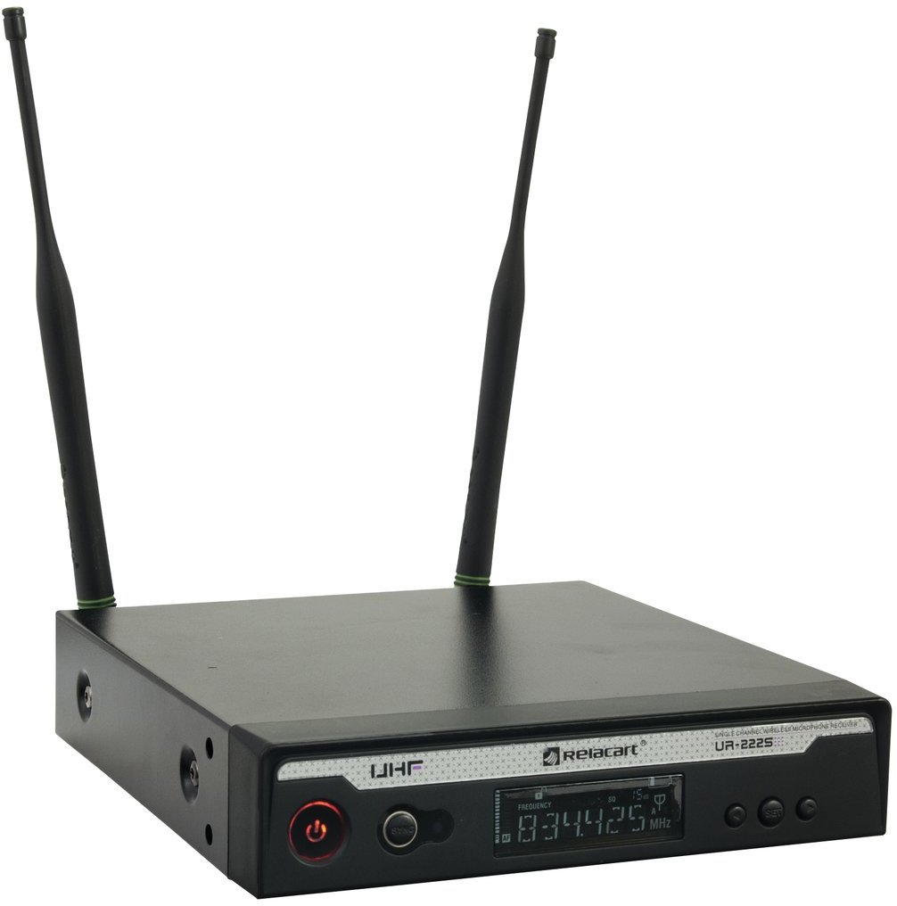 RELACART UR-222S 1-Channel UHF Receiver - DJMania