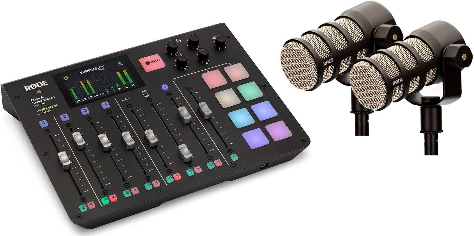 RodeCaster Pro Bundle 2 Mic - DJMania