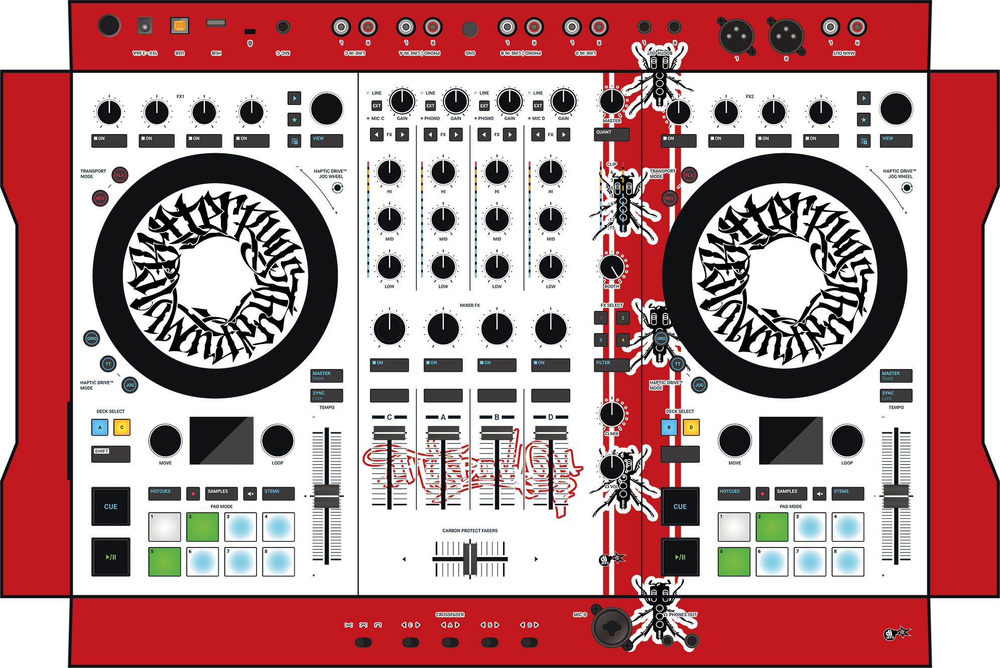 S4 MK3 Skin QBert DMC WorldFinals - DJMania