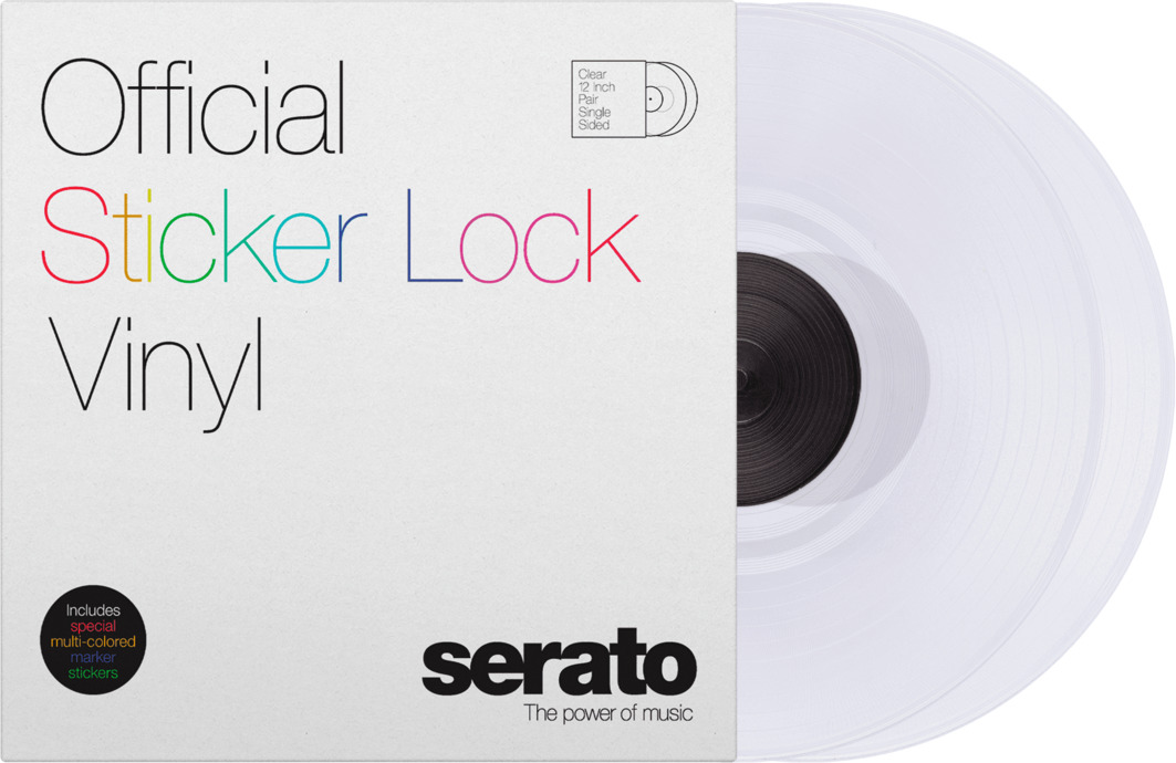 Serato Sticker Lock Vinyl - Pareja - DJMania