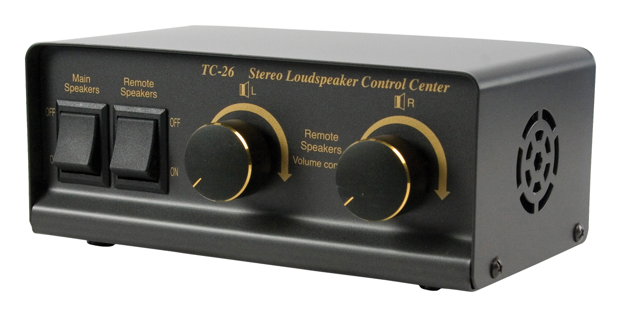 Conmutador altavoces con control volumen - DJMania