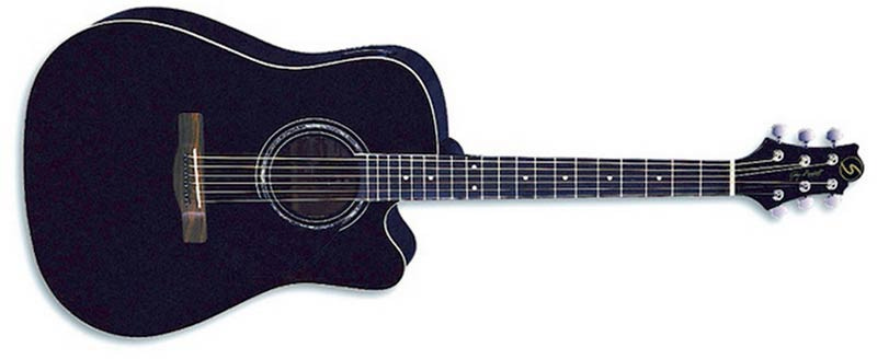 Samick D-1CE BK Negra - DJMania