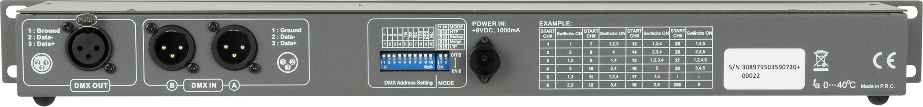 Showtec DMX Merge - DJMania