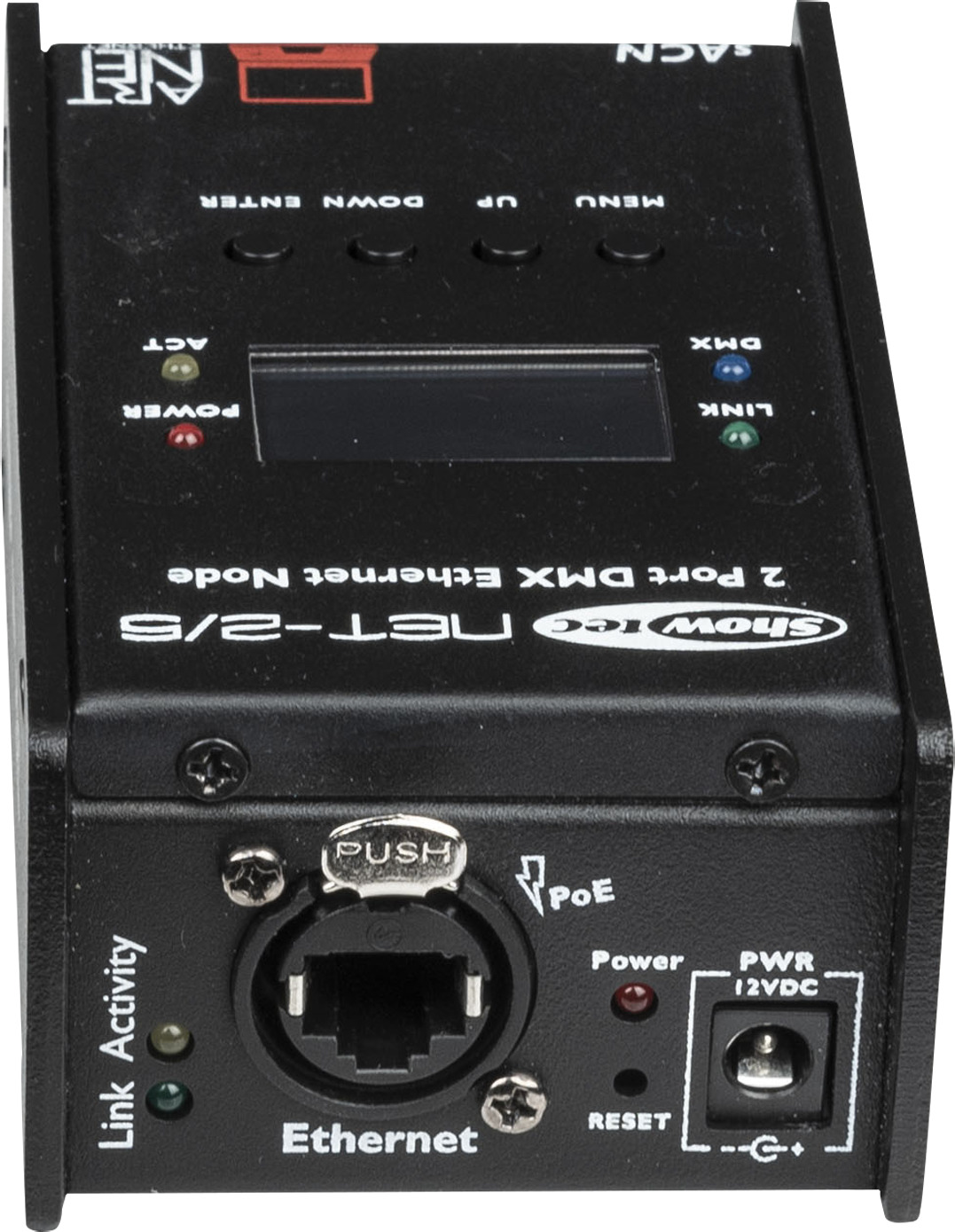 Showtec NET-2/3 Pocket - Nodo ARt-net 2 Canales - 5 Pin XLR - DJMania