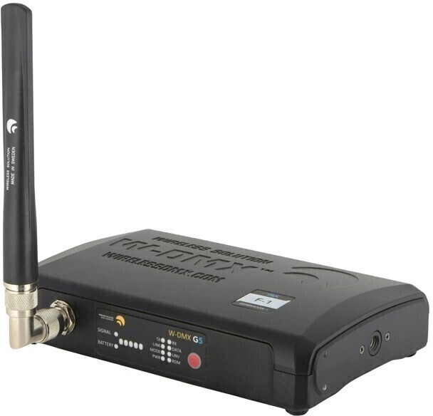 Showtec Wireless Solutions W-DMX BlackBox F-1 G5 Transceiver 2,4/5,8 GHz - DJMania