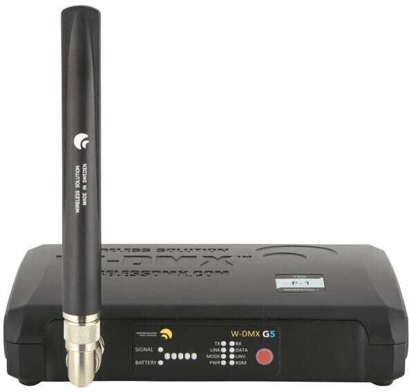 Showtec Wireless Solutions W-DMX BlackBox F-1 G5 Transceiver 2,4/5,8 GHz - DJMania