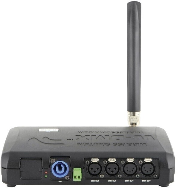 Showtec Wireless Solutions W-DMX BlackBox R-512 G5 Receiver 2,4/5,8 GHz ...