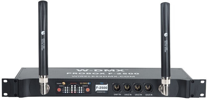 Showtec Wireless Solutions W-DMX ProBox F-2500 G5 Transceiver 2,4/5,8 GHz - DJMania