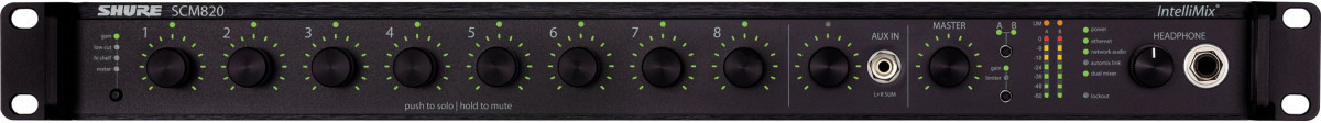 Shure SCM820E Dante - DJMania