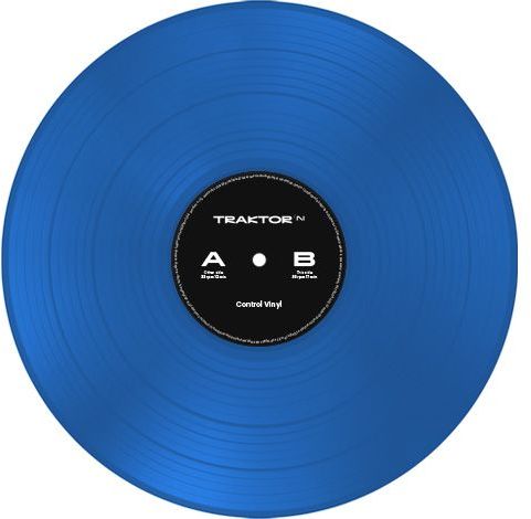 Traktor Control Vinyl Blue - DJMania