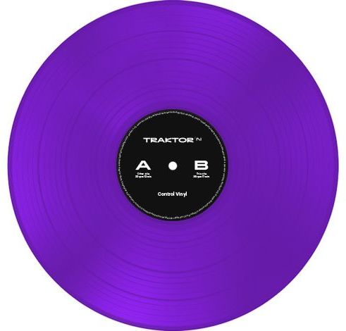 Traktor Control Vinyl Purple - DJMania