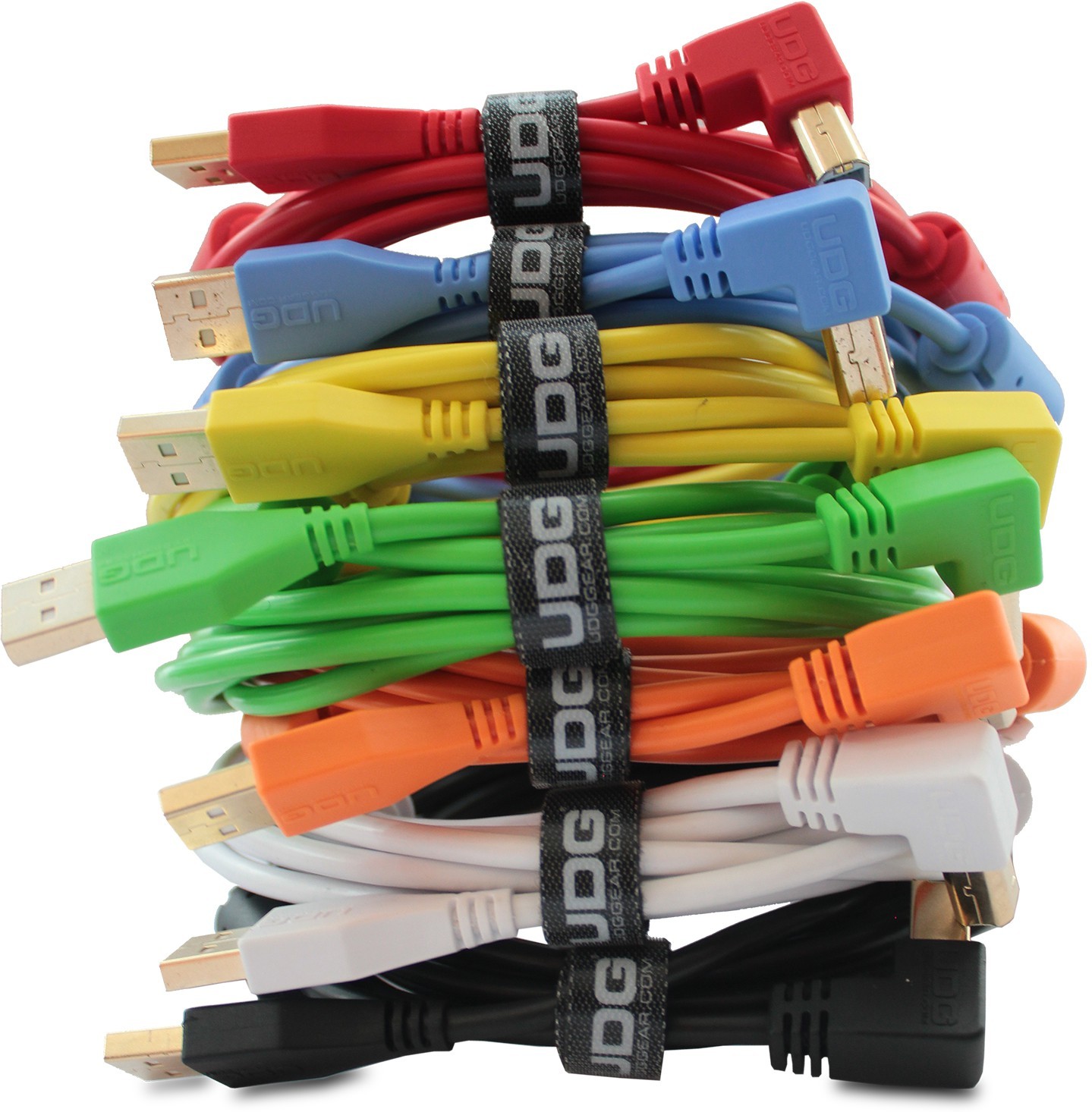 UDG Ultimate Cable USB 2.0 A-B - Azul - Acodado 2 metros - DJMania