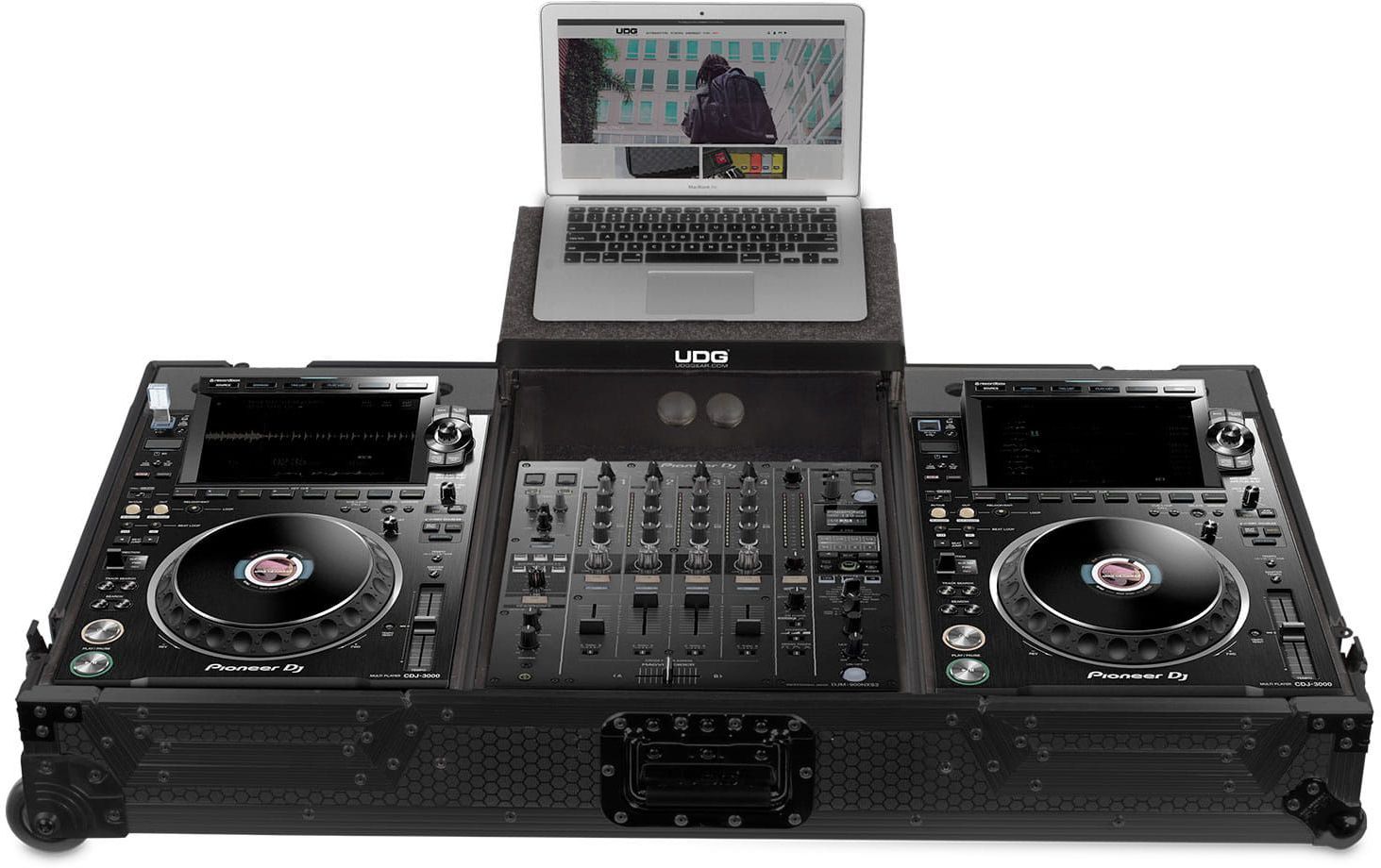 UDG Ultimate Flight Case Pioneer CDJ-3000 & DJM-900 NXS2 Black ...