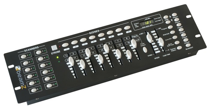 Mesa de control de luces DMX 192 canales - DJMania
