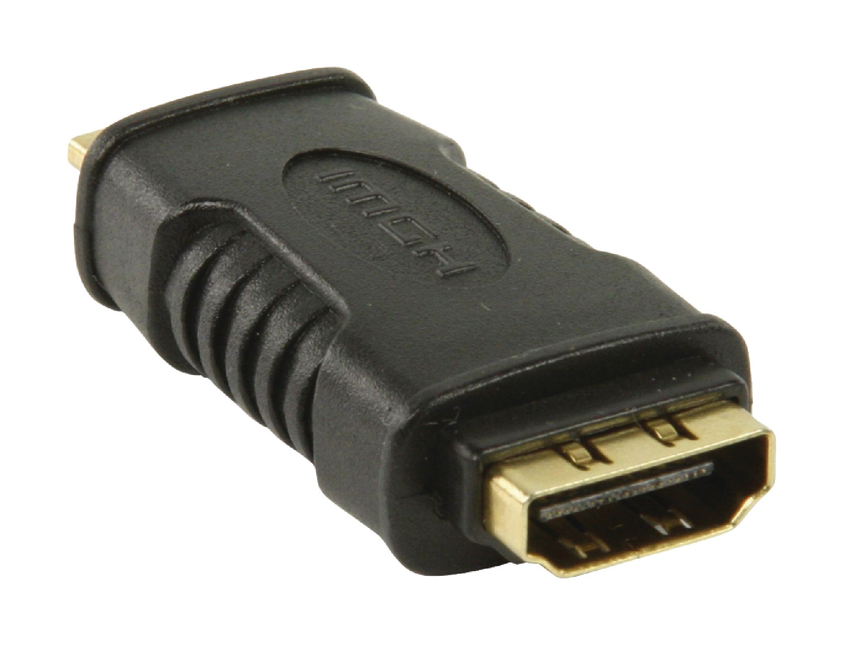 Adaptador HDMI con mini conector HDMI - entrada HDMI en color negro ...