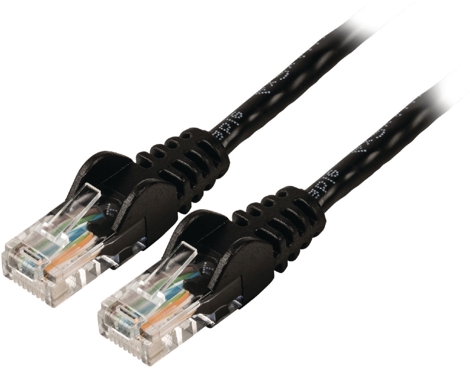 Cable de red UTP CAT5e, RJ45 macho – RJ45 macho, 10,0 m, negro - DJMania
