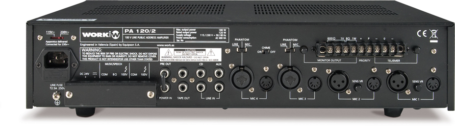 Work PA 120/2 PRO - DJMania