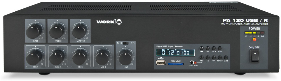 Work PA 120 USB/R - DJMania