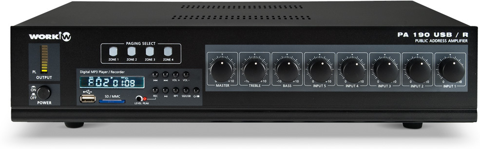 Work PA 190 USB/R - DJMania