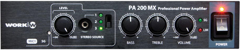 Work PA 200 MX - DJMania