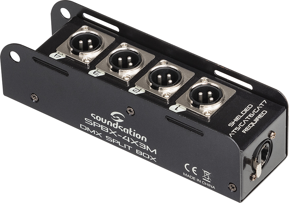 SoundSation SPBX-4X3M RJ45 DMX split box - DJMania