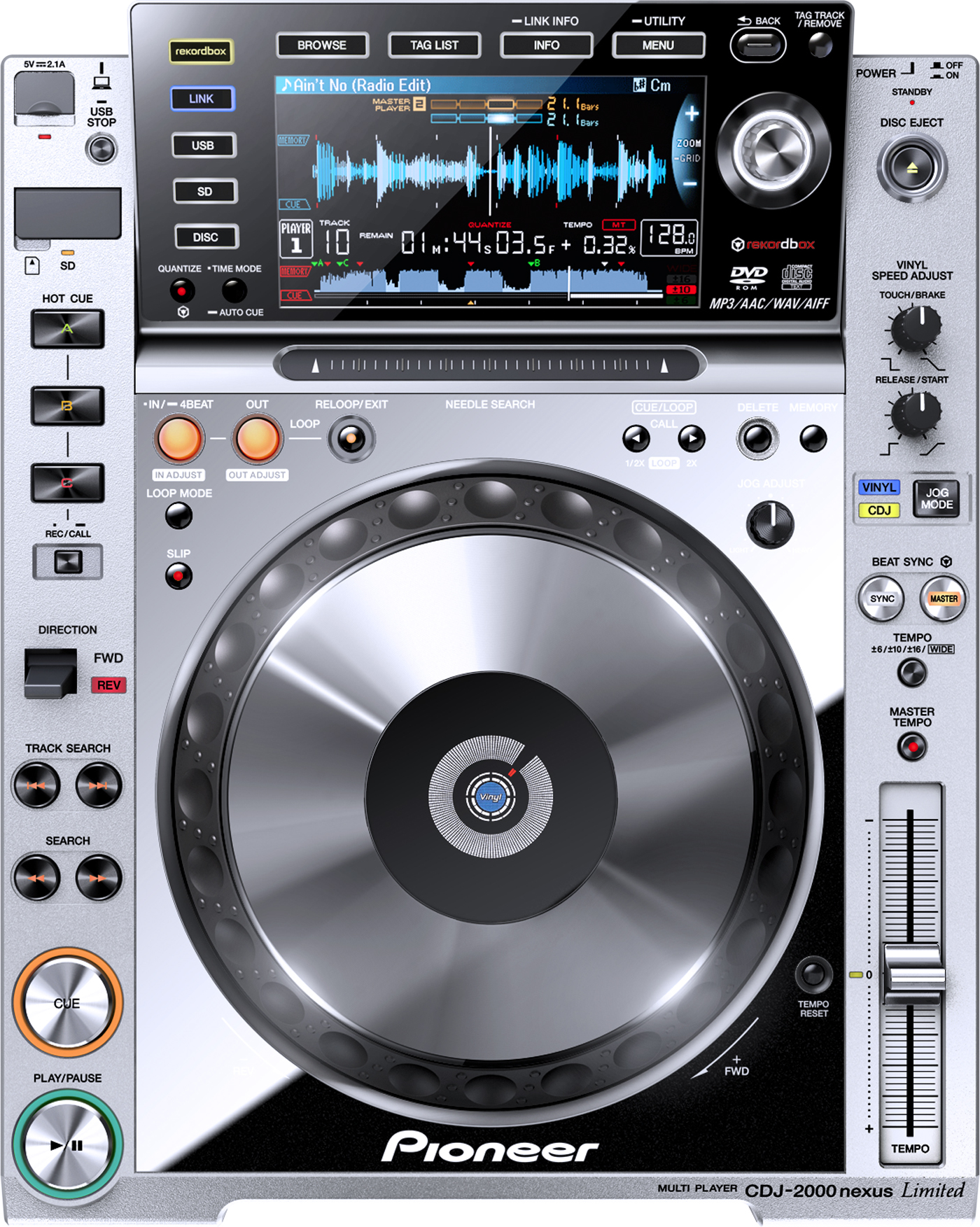 Pioneer CDJ-2000 Nexus Platinum Edition - DJMania