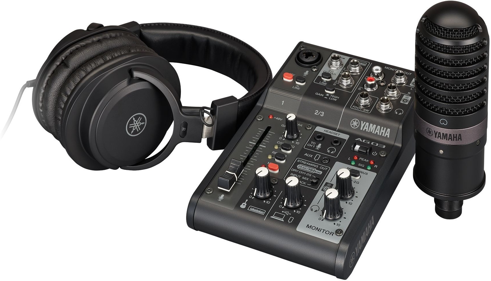 Yamaha AG 03 Mk2 LSPK Streaming Set - DJMania