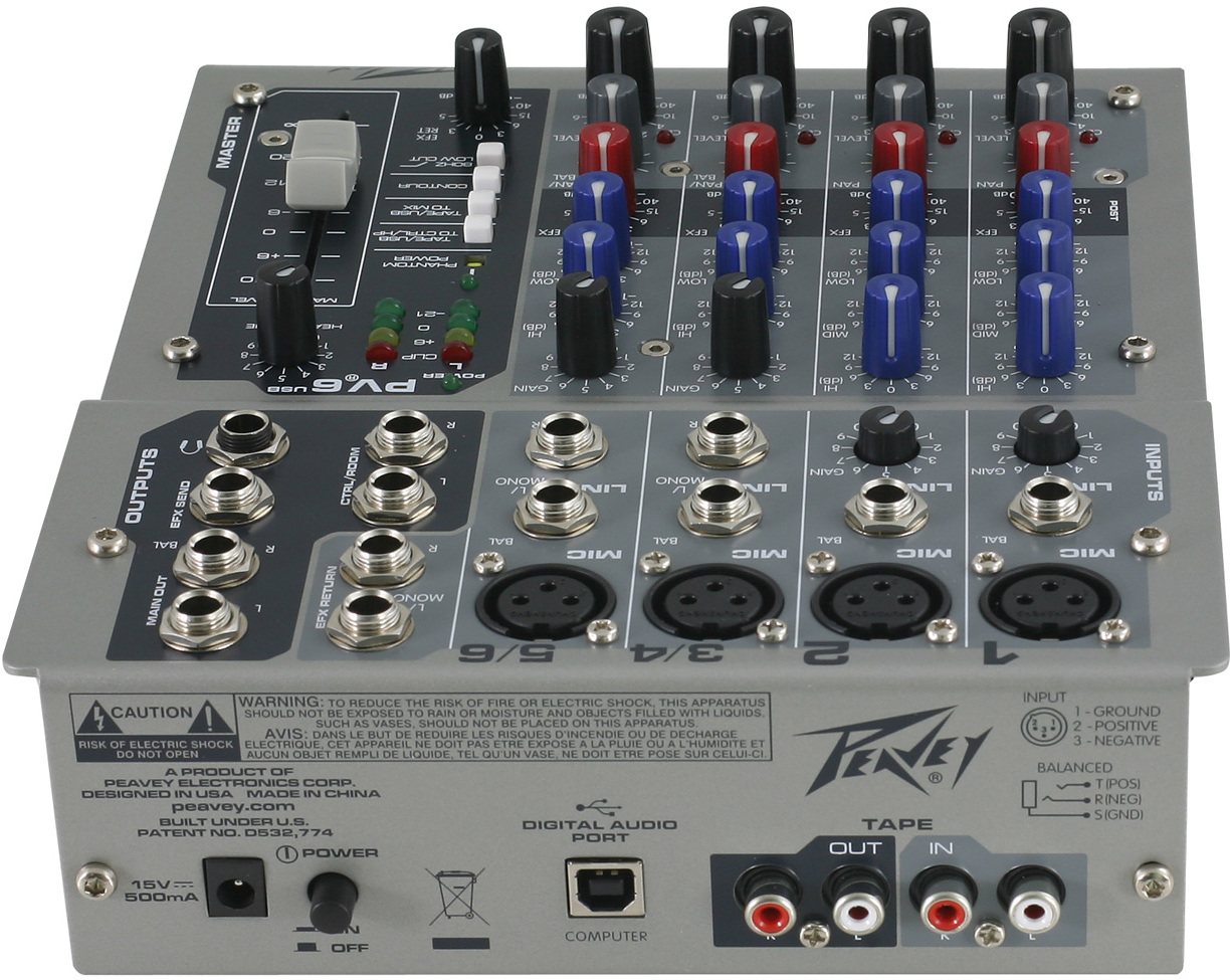Peavey PV 6 USB - DJMania