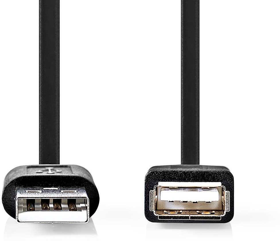 Adaptador USB - USB 2.0 - USB-A macho - USB-A hembra - Niquelado ...