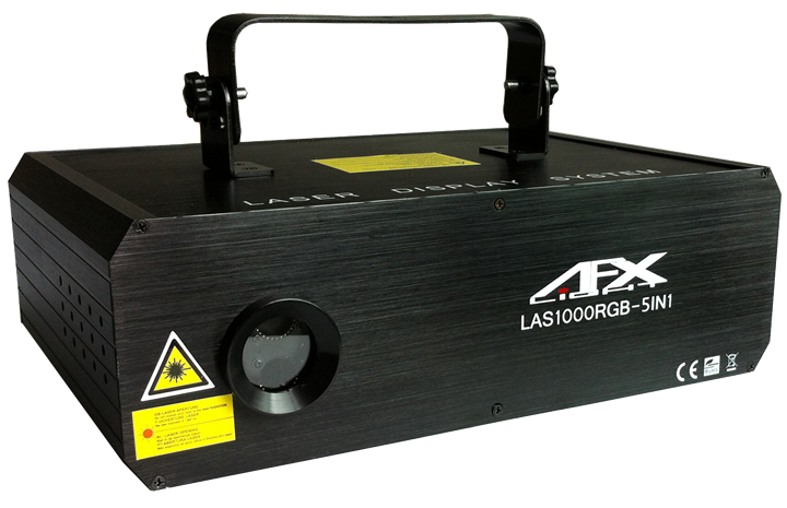 AFX Lighting LAS 1000 RGB - 5 en 1 - DJMania