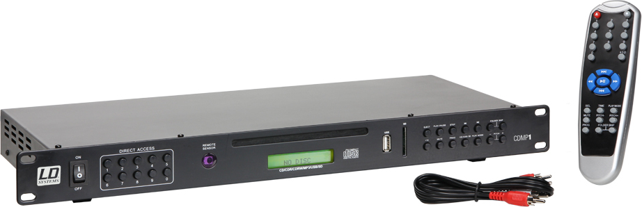 LD Systems CDMP 1 - Multimedia Player CD, USB, SD, MP3 - DJMania
