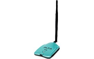 ALFA NETWORK AWUS036NH 2W (33dBm) + ANTENA - DJMania