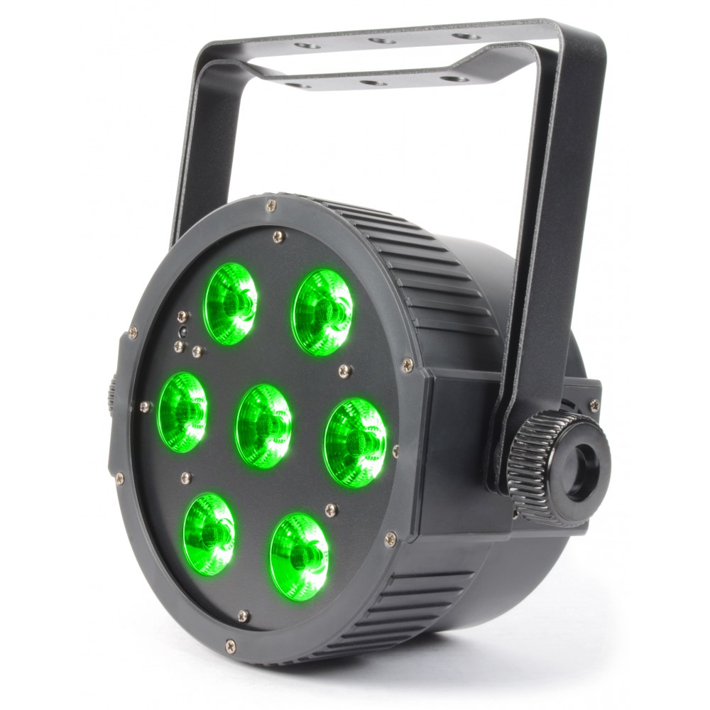 BeamZ FlatPAR 7x 18W 6-in-1 LEDs - DJMania